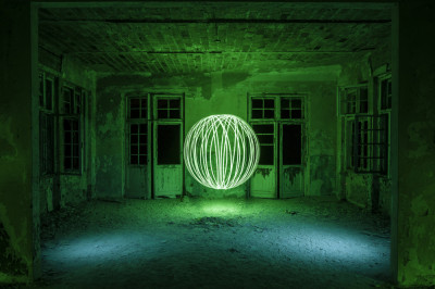 spinning Orb by Rolf Lampert