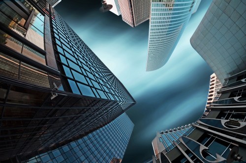 blue vertigo by Pascal Desvignes