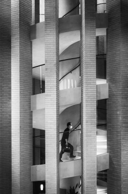 Quiet Gaze in the Spiral by Bong Goo Kang