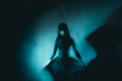 Disappearing into the wall by Nishida