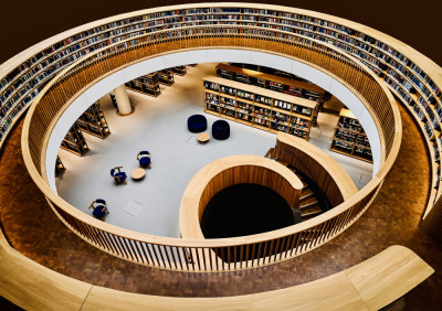 The National Library, Jerusalem by Arnon Orbach