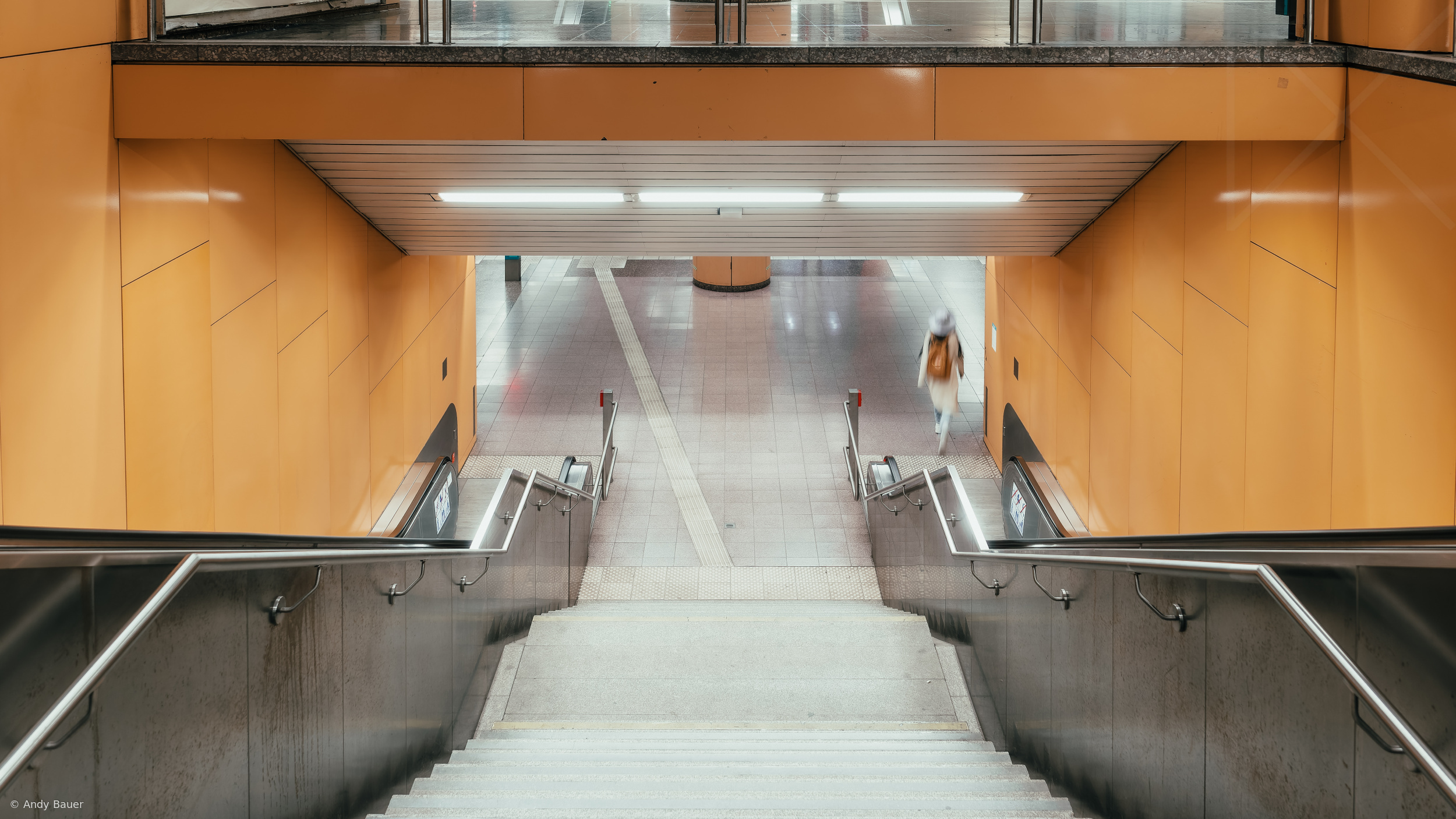 Underground #9 - Yellow Descent by Andy Bauer