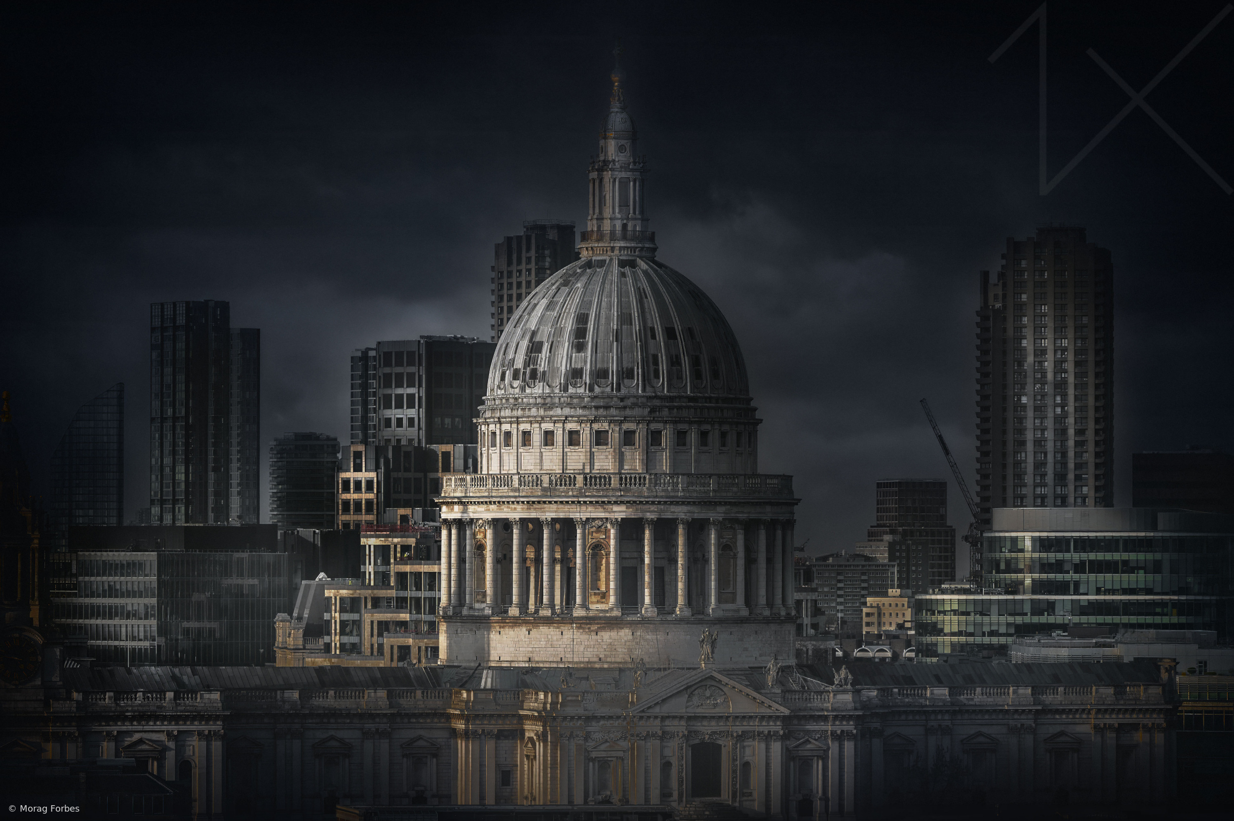 St Pauls rising by Morag Forbes